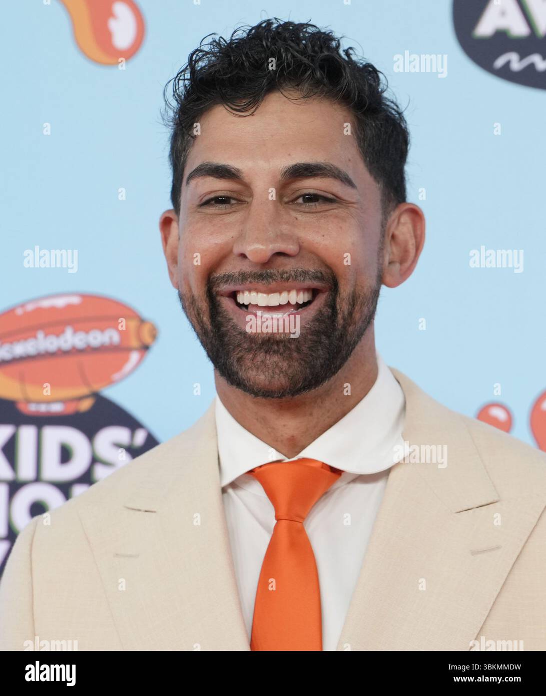 Los Angeles, USA. 21st June, 2025. Dhar Mann arrives at the Nickelodeon ...