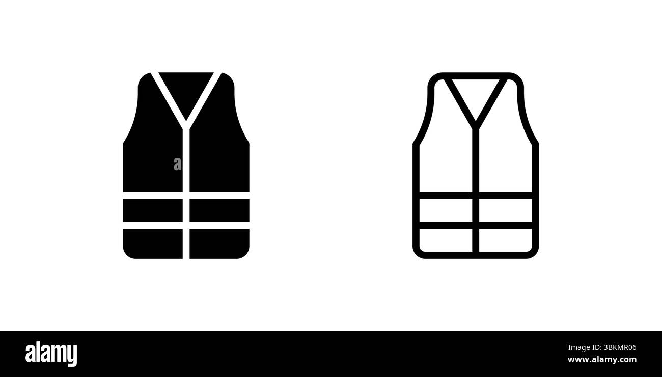 Critical life vest safety icon for water rescue, survival, and ...