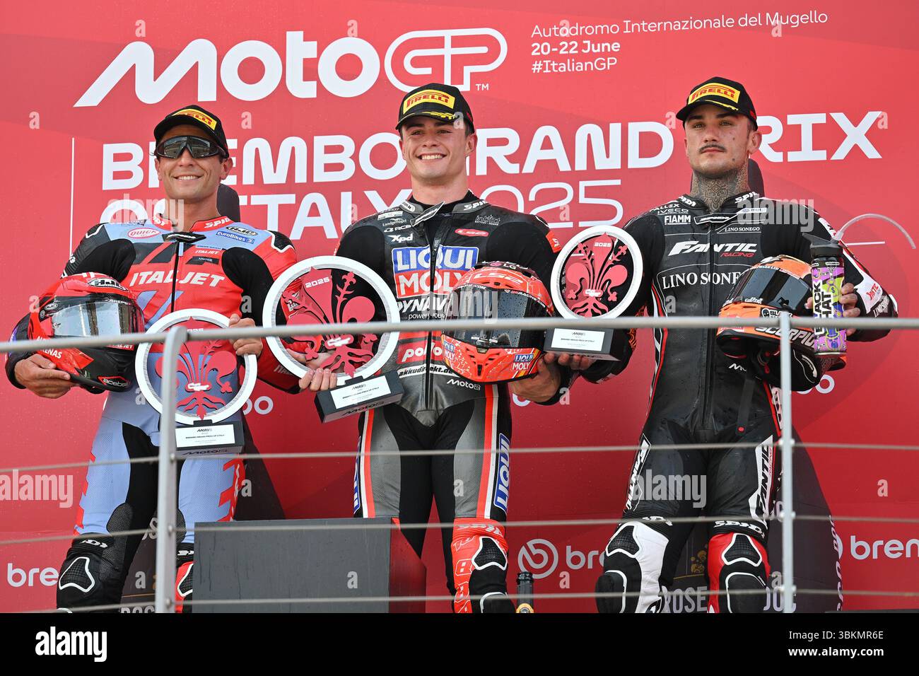 Manu Gonzalez first, Albert Arenas second, Aron Canet third in the ...