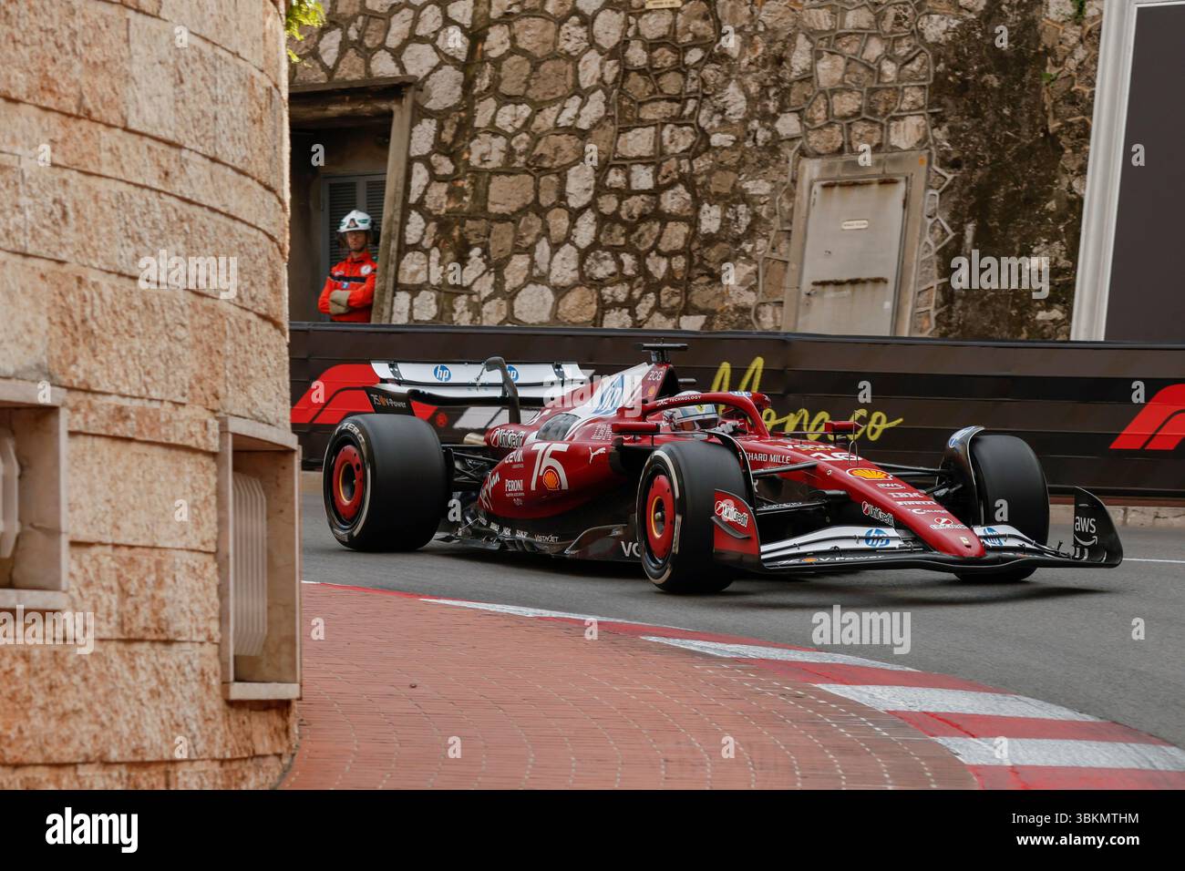 Monaco, May 23nd 2025. Formula 1 Tag Heuer Grand Prix de Monaco 2025. Pictured: #16 Charles ...