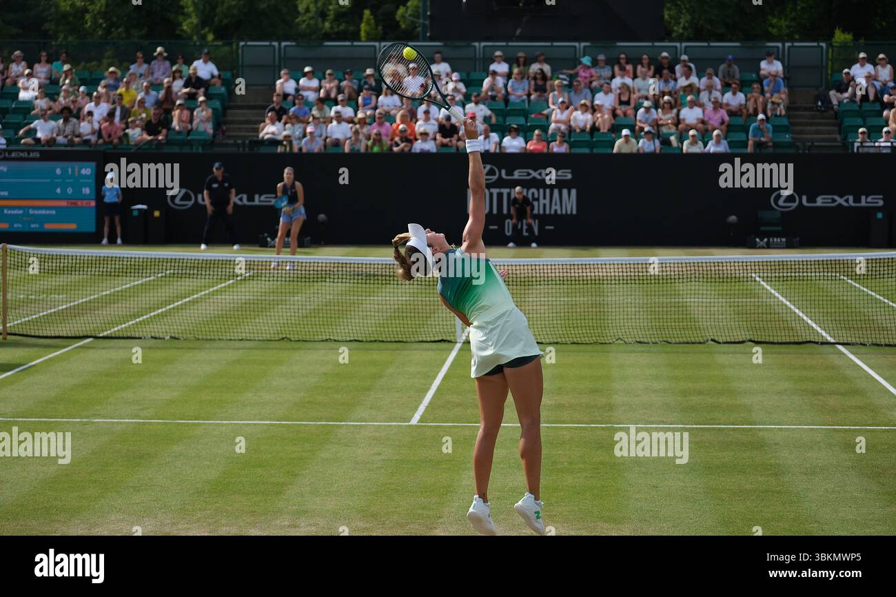21st June 2025; Lexus Nottingham Tennis Centre, Nottingham, England ...