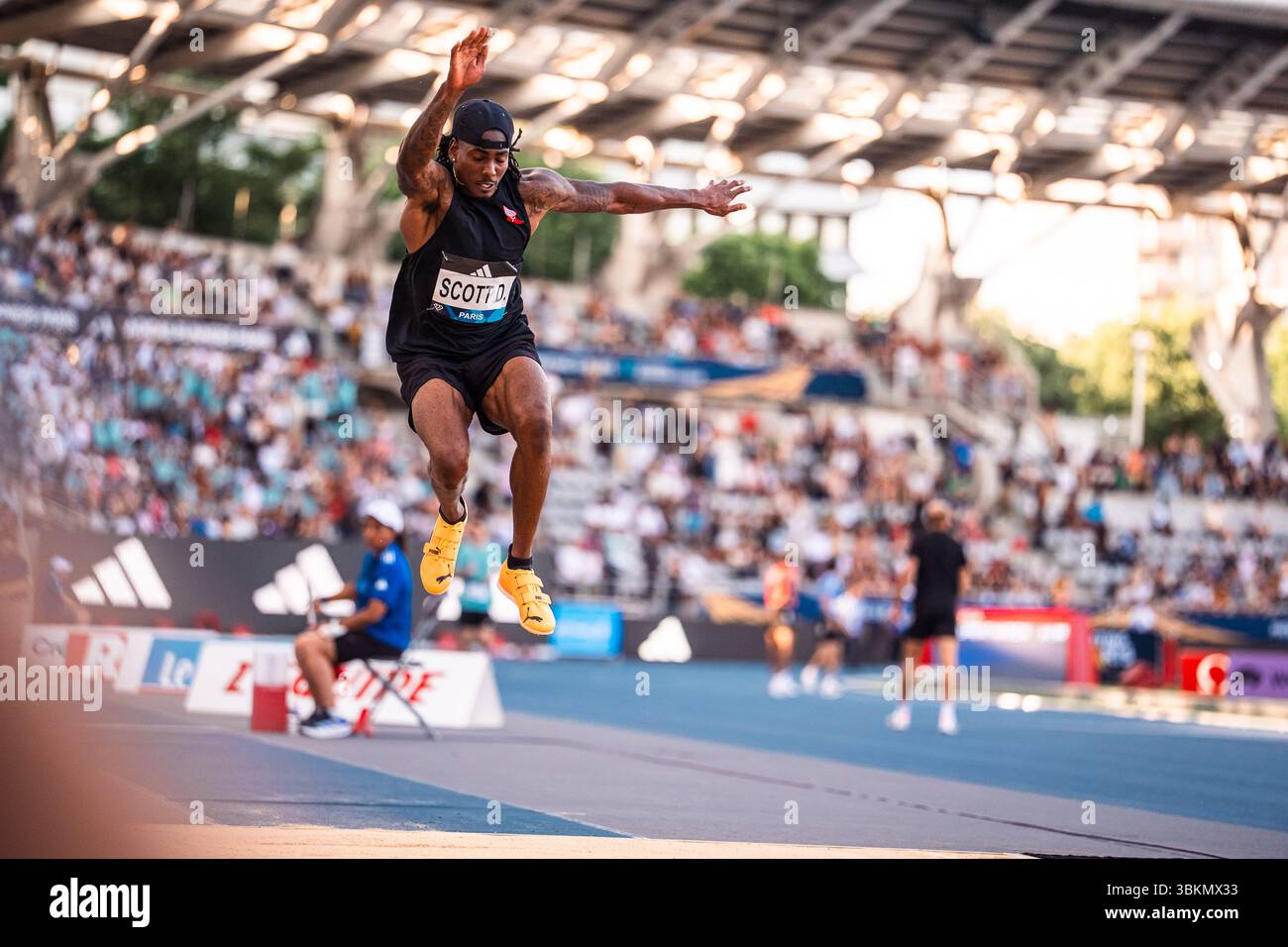 SCOTT Donald (USA), Triple Jump Men during the Meeting de Paris, Wanda ...