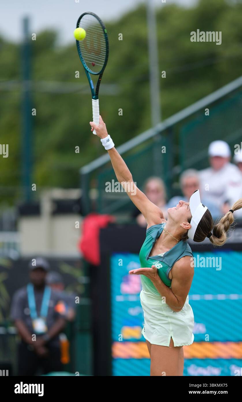 Nottingham, UK. 22nd June 2025; Lexus Nottingham Tennis Centre ...