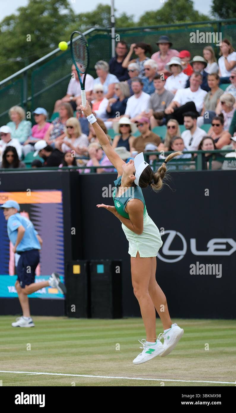 Nottingham, UK. 22nd June 2025; Lexus Nottingham Tennis Centre ...