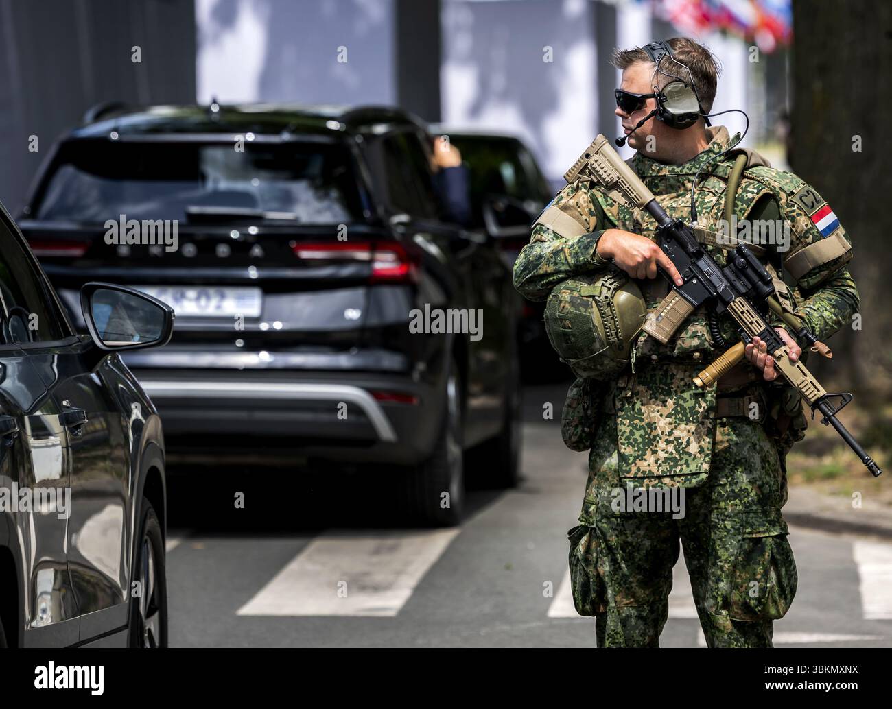 The Hague, Netherlands. 22nd June, 2025. THE HAGUE - Security for the ...