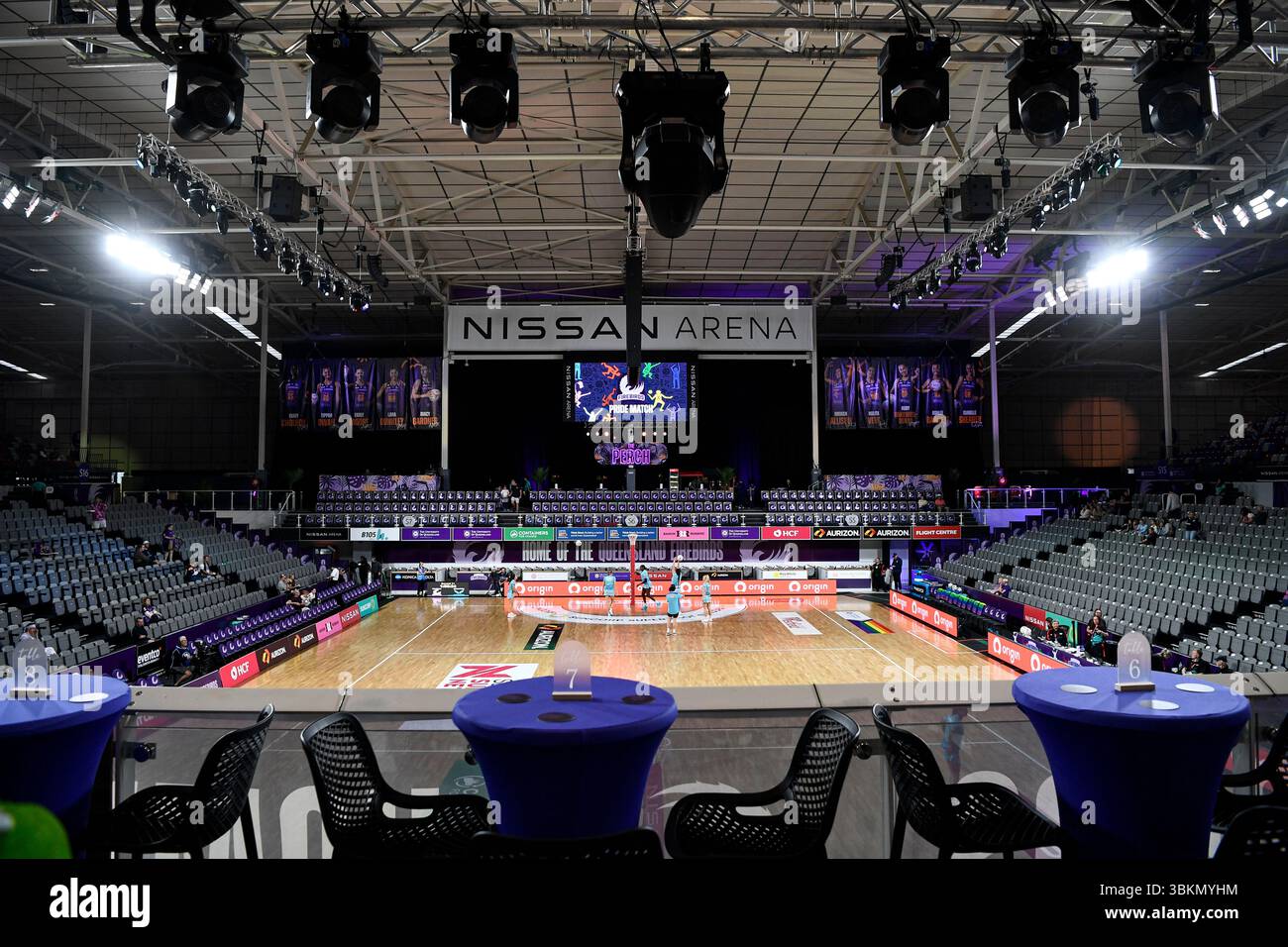 Nissan Arena, Brisbane, Queensland, Australia. 22nd June, 2025. Suncorp ...