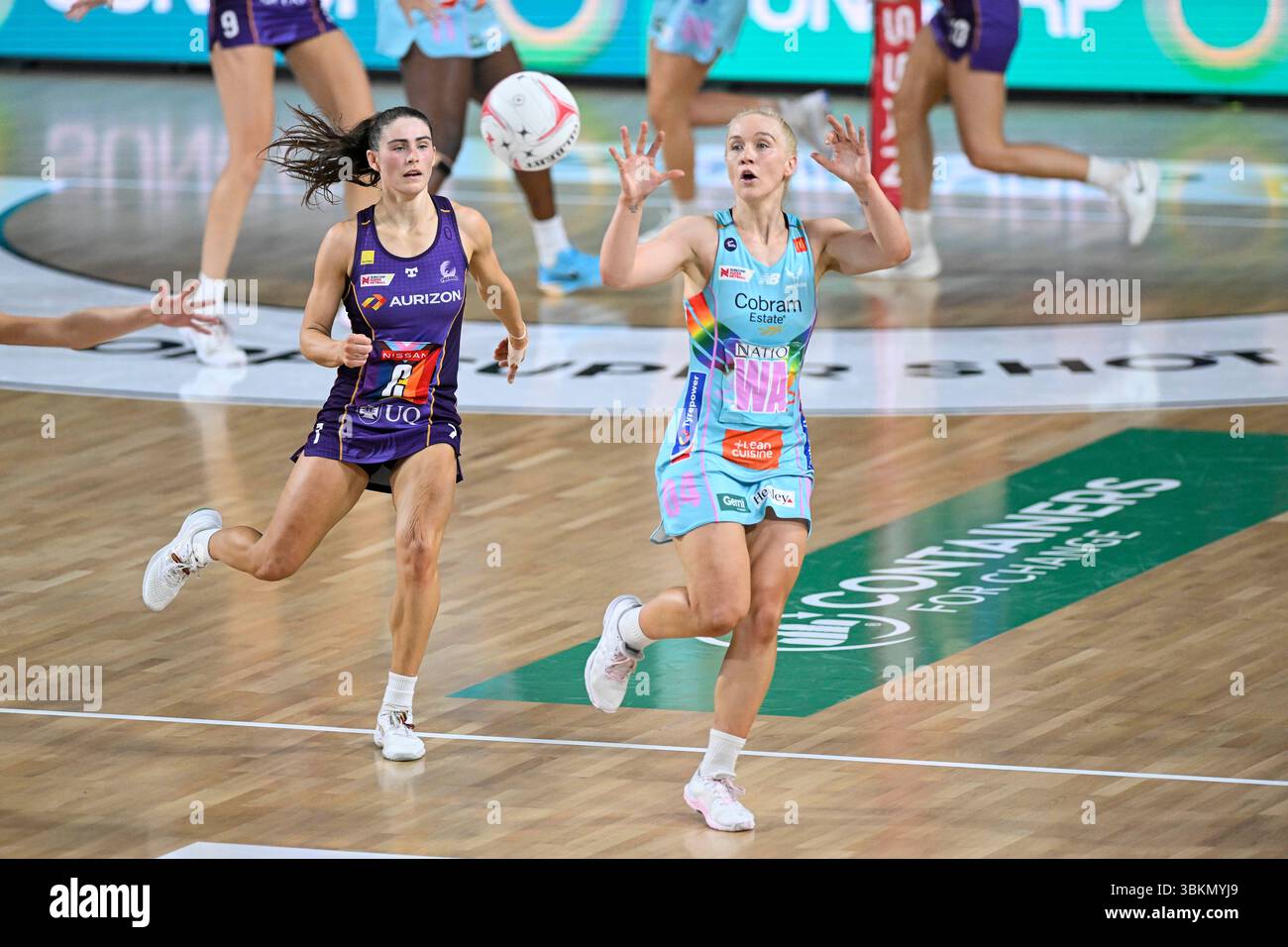 22nd June 2025; Nissan Arena, Brisbane, Queensland, Australia; Suncorp ...