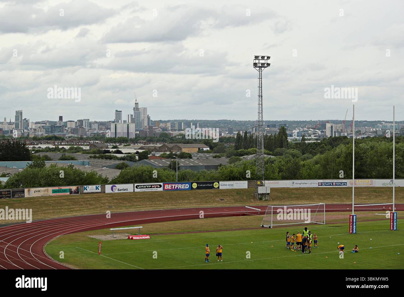 Leeds, UK. 22nd June, 2025. A general view of the South Leeds Stadium ...