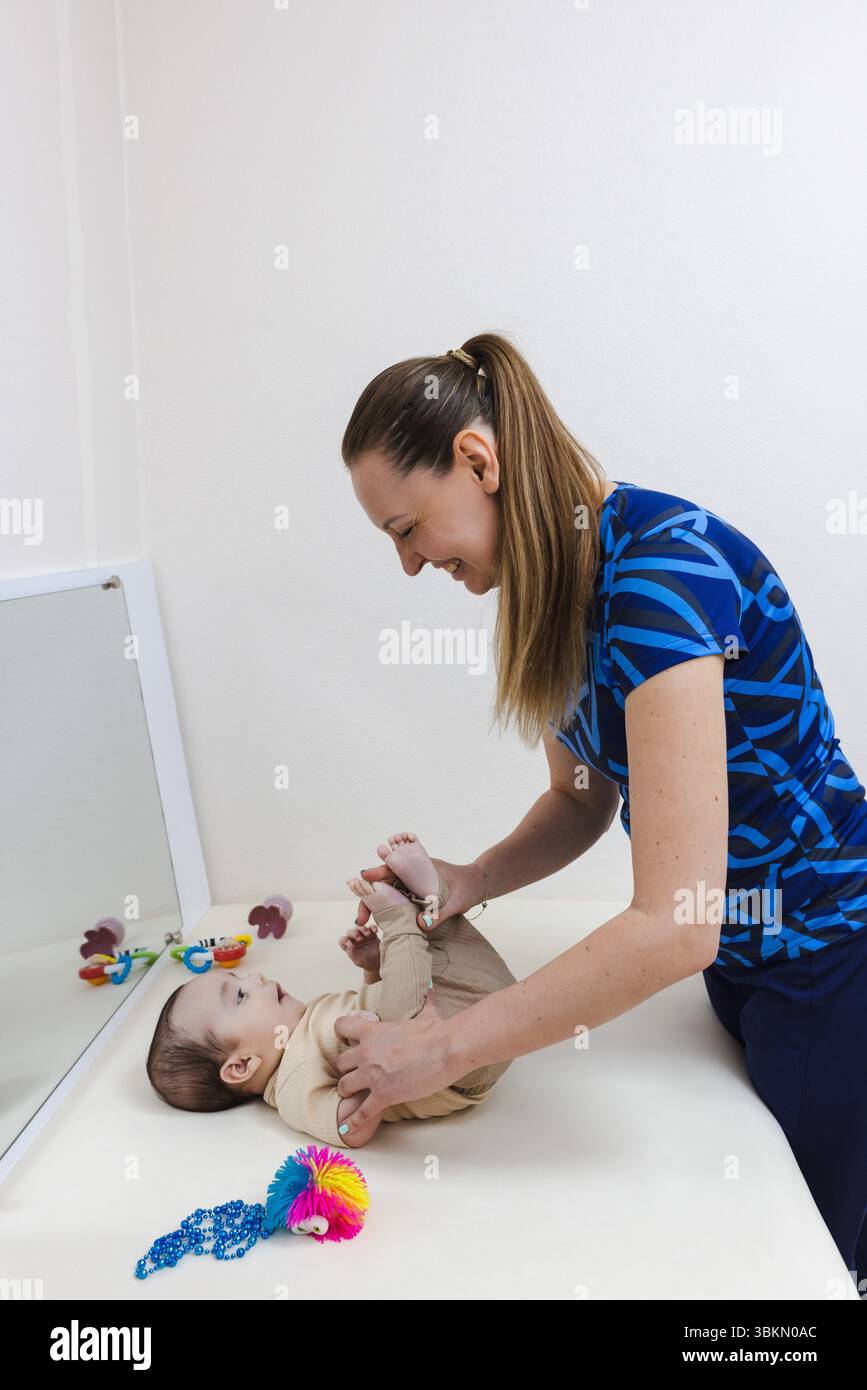 Physical therapy promotes gross motor skill development through muscle ...