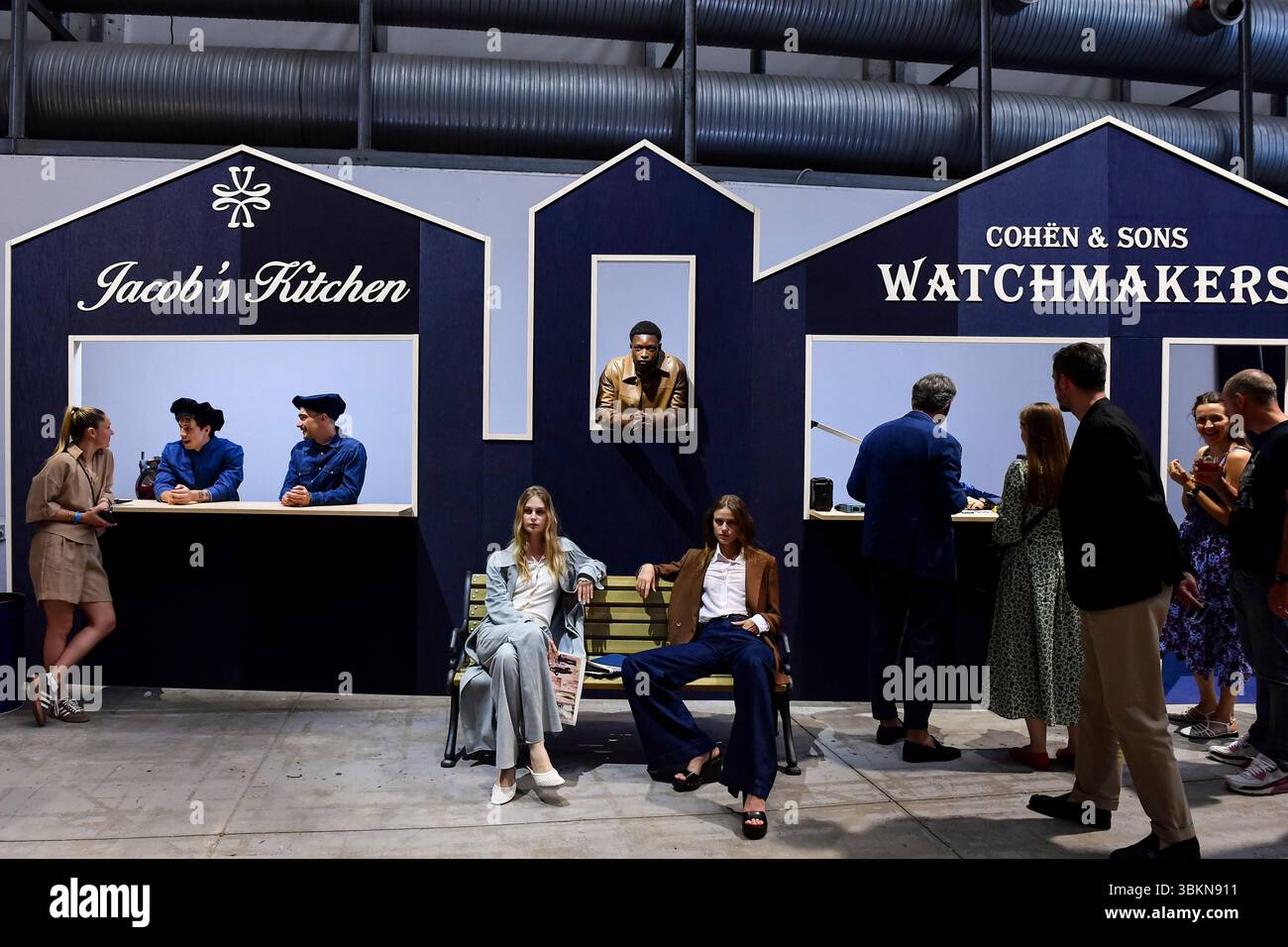 Milan Fashion Week - Men S/S 2026 Jacob Cohen Presentation Milan, Italy 21st June 2025 ...