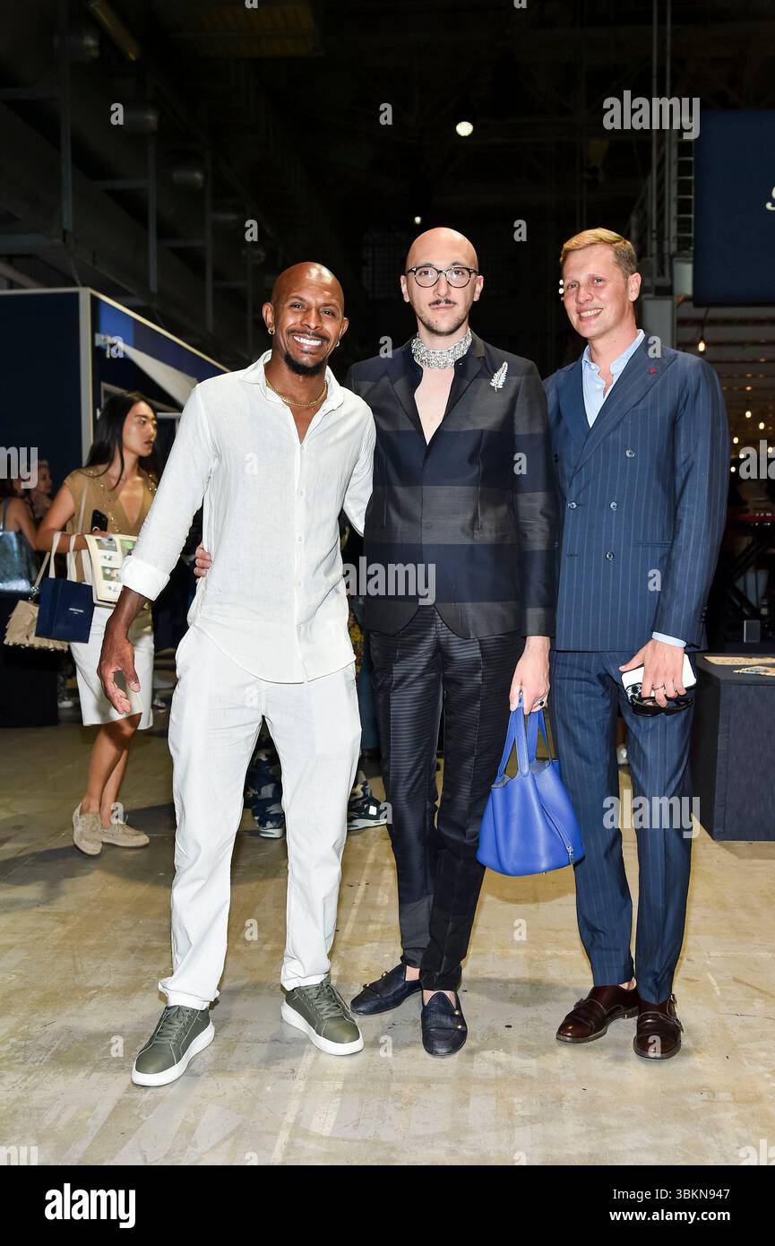 Philippe Alenka, Mattia Boffi, Maxim Kunevic Milan Fashion Week - Men S ...