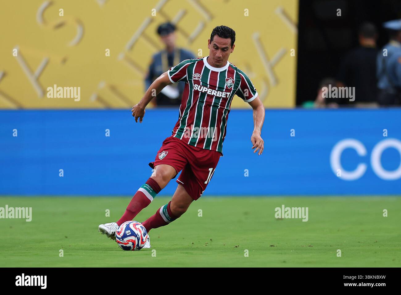 EAST RUTHERFORD, NJ - JUNE 21: Ganso #10 of Fluminense FC during the ...