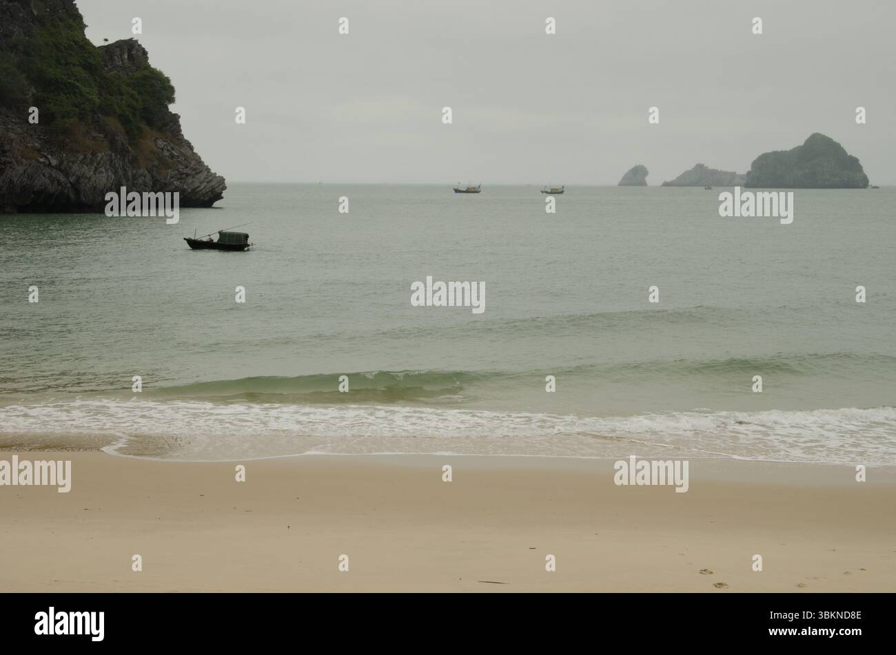 Lan Ha Bay from Cat Co 3 Beach. Cat Ba Island. Cat Ba Archipelago ...
