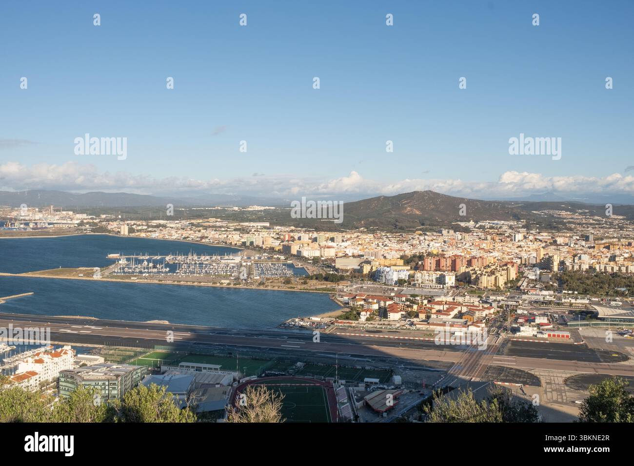 Gibraltar airport rock hi-res stock photography and images - Alamy