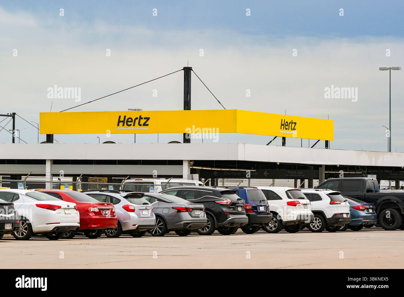 Remote Rental Car Depot