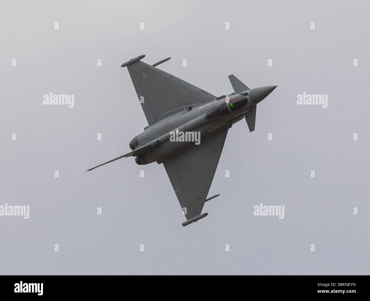 Duxford, Cambridgeshire, UK. 22nd Jun 2025. An RAF Eurofighter Typhoon ...