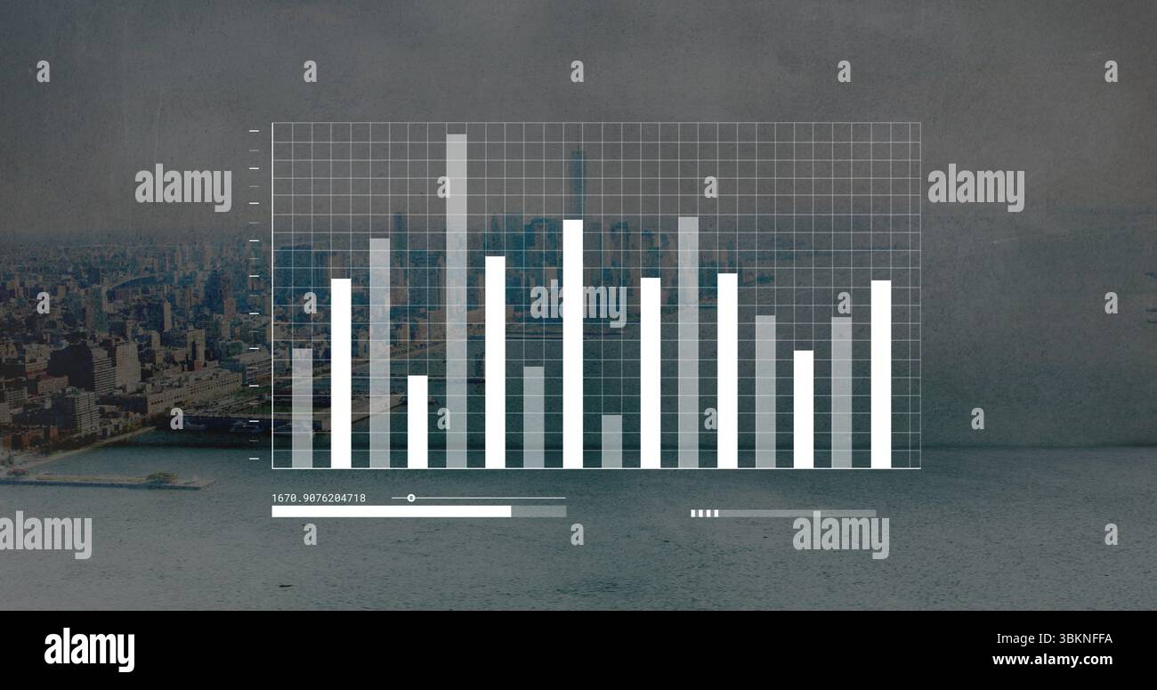 Overlaying financial chart elements hi-res stock photography and images - Alamy