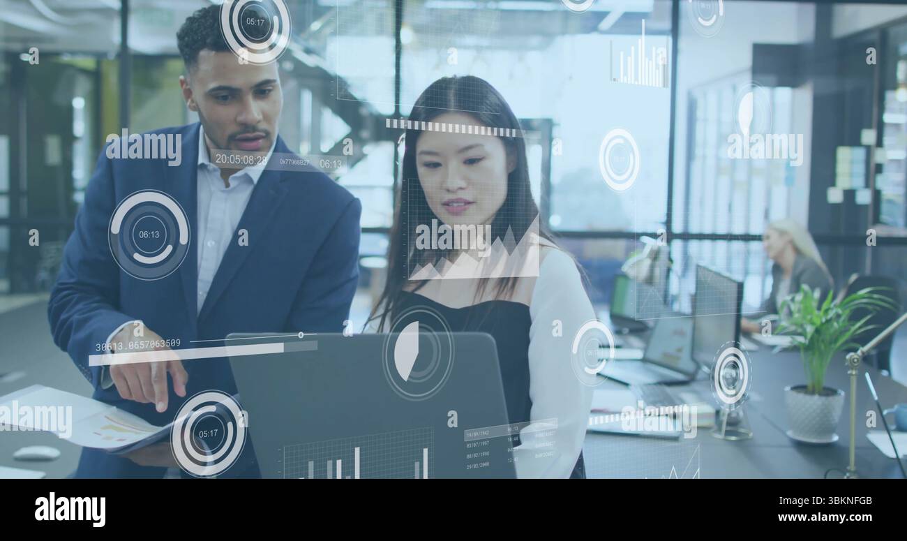 Suit clad professionals hi-res stock photography and images - Alamy