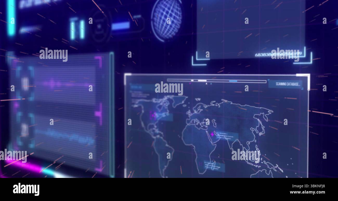 Displaying world map floating hi-res stock photography and images - Alamy