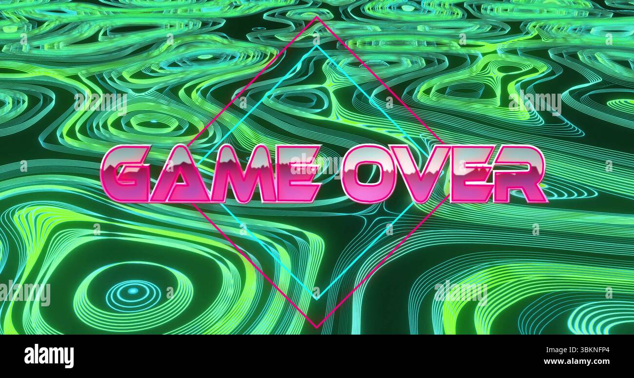 Floating neon game over hi-res stock photography and images - Alamy