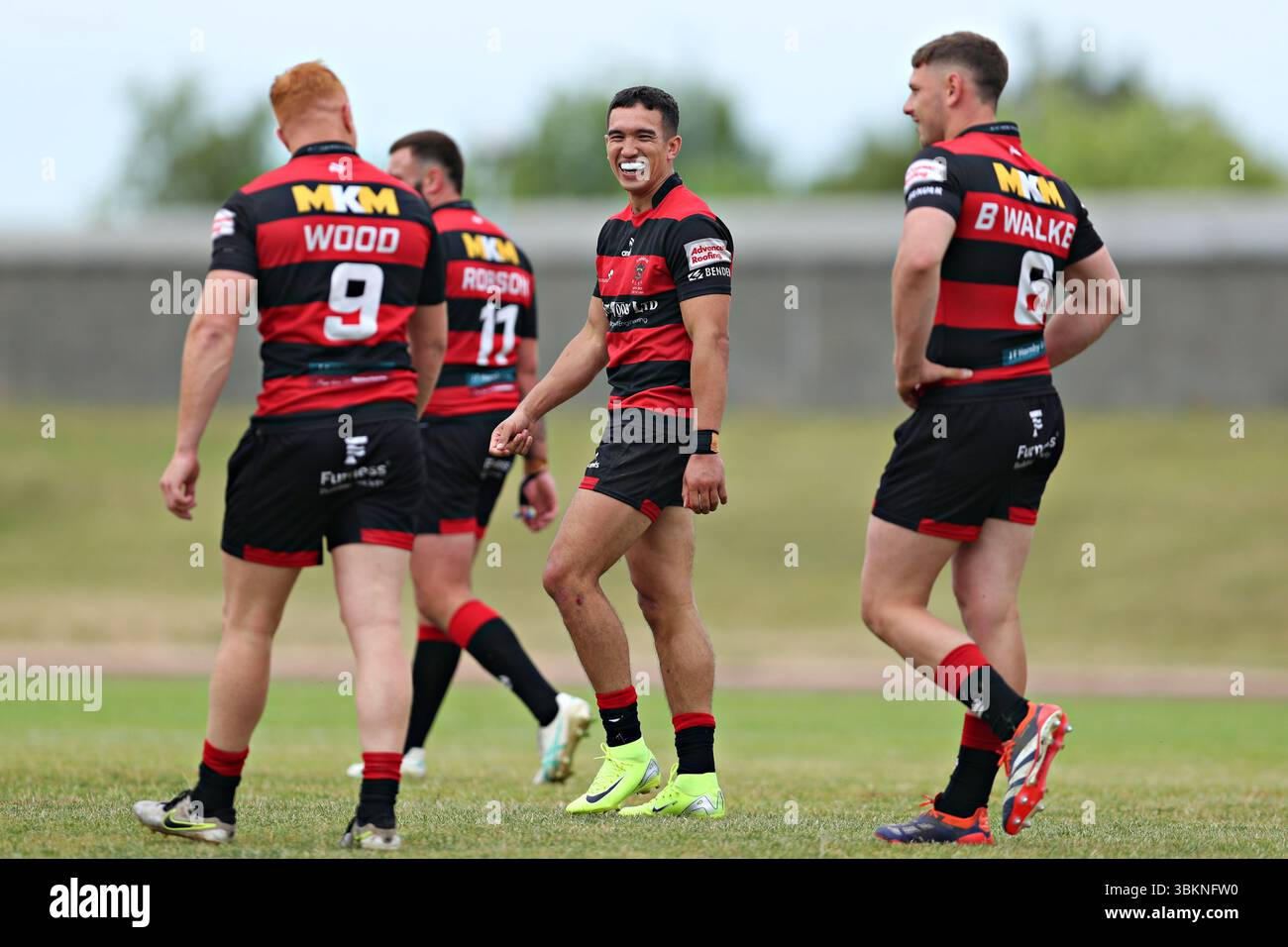 Leeds, UK. 22nd June, 2025. Tee Ritson of Barrow Raiders during the ...