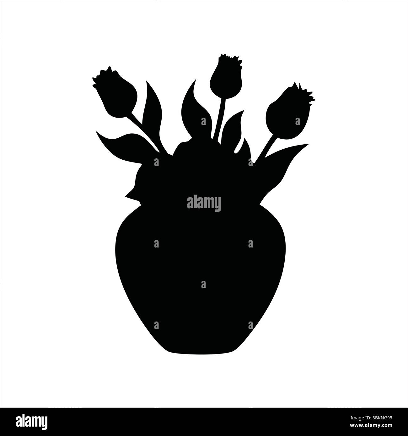 Abstract floral arrangement home Stock Vector Images - Alamy