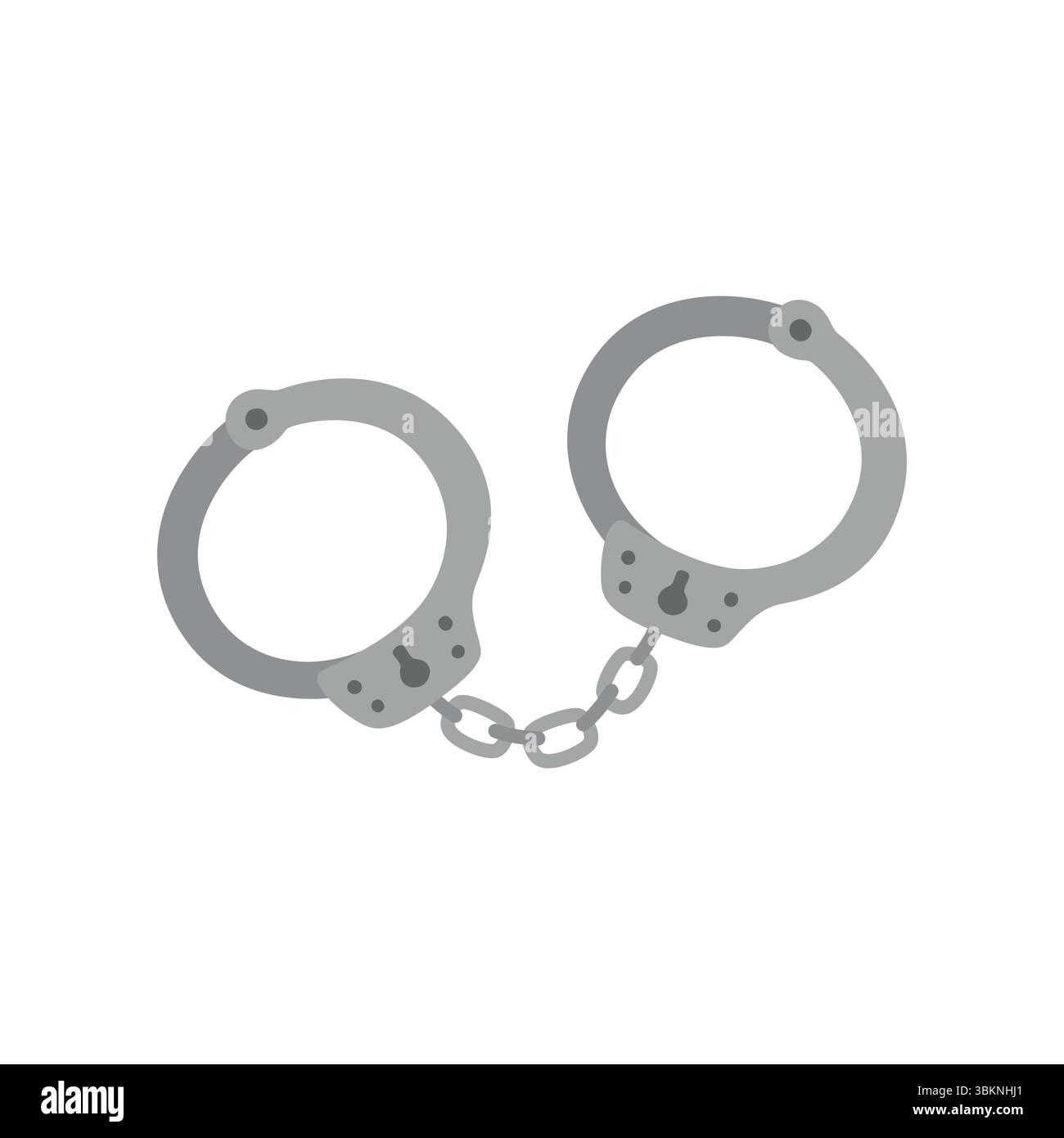 Hand cuffs handcuffs Black and White Stock Photos & Images - Alamy
