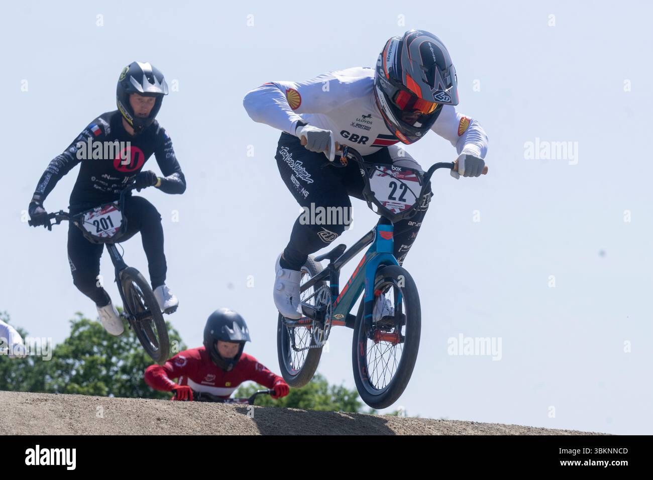 PAPENDAL, NETHERLANDS - JUNE 21: during the 2025 UCI BMX Racing World ...