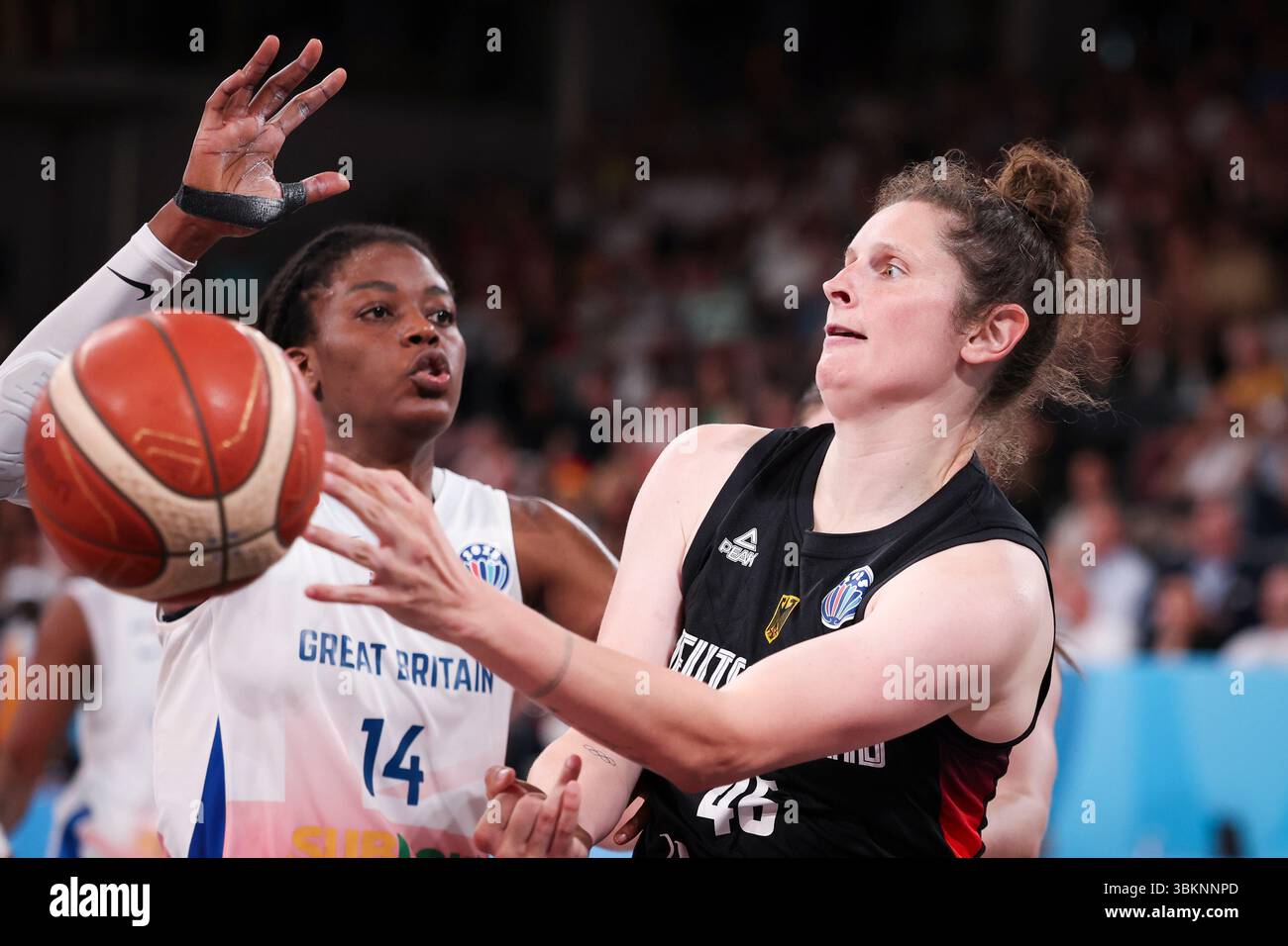 22 June 2025, Hamburg: Basketball, Women: European Championship, Great ...