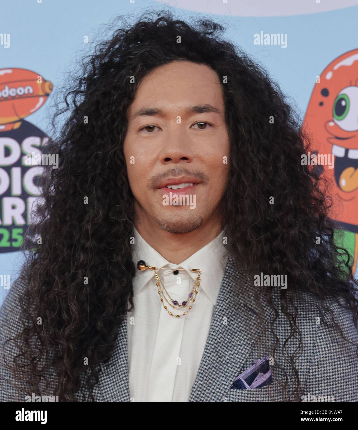 Cole Walliser attends the 2025 Nickelodeon Kids' Choice Awards at ...