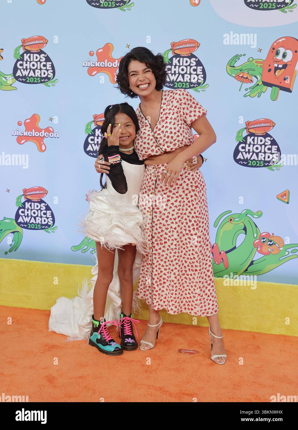 Santa Monica, USA. 22nd June, 2025. Maia Kealoha and Aulii Cravalho ...