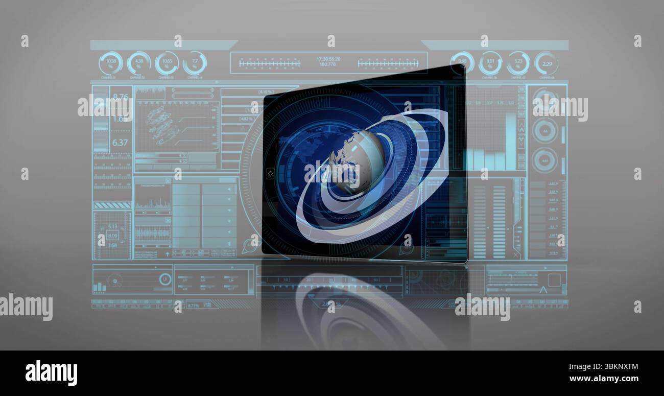 Semi transparent 3d ui panels hi-res stock photography and images - Alamy