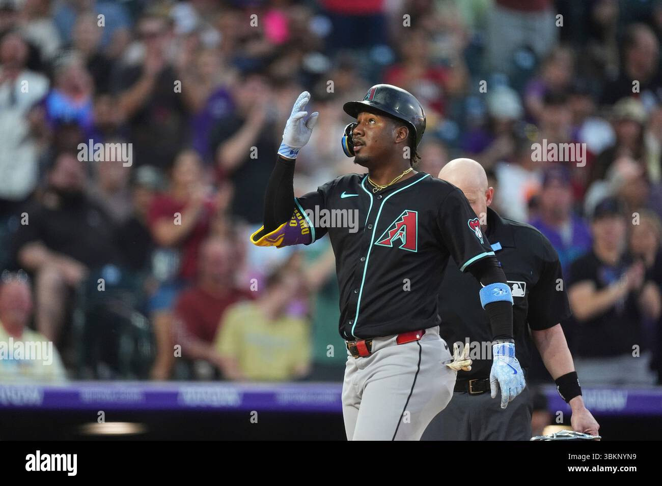 Arizona Diamondbacks shortstop Geraldo Perdomo (2) in the fifth inning ...