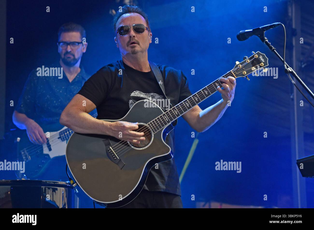 21 June 2025. Woodstock, Oxfordshire, UK. Jim Corr of The Corrs ...