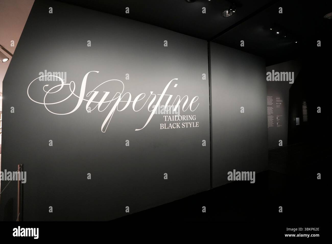 The Met Gala exhibition Superfine: Tailoring Black Style which explores ...