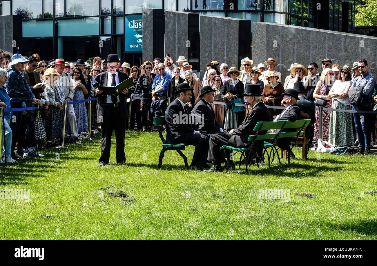 Reenactment of Paddy Dignam’s funeral scene from Ulysses by The ...