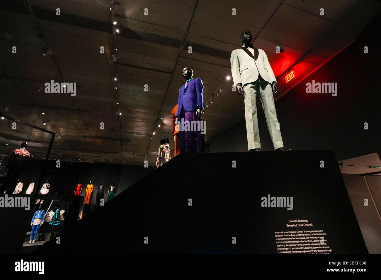 The Met Gala exhibition Superfine: Tailoring Black Style which explores ...