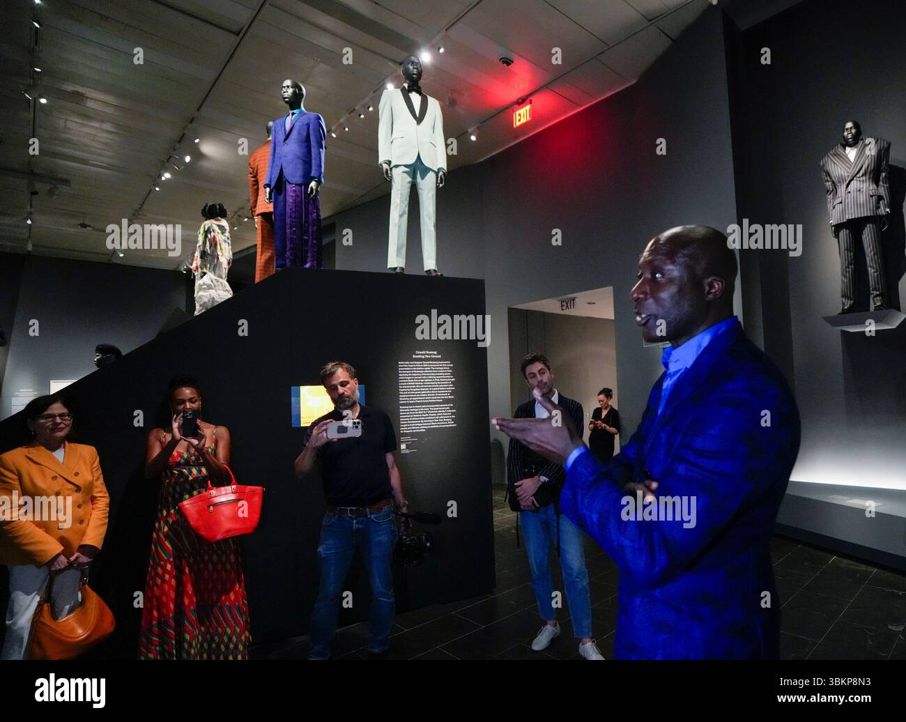 The Met Gala exhibition Superfine: Tailoring Black Style which explores ...