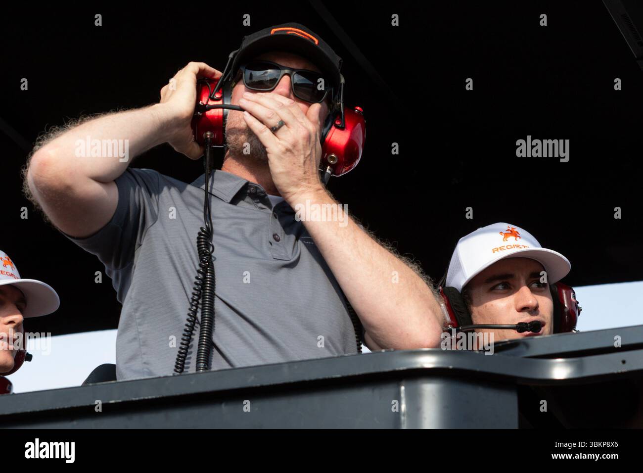 LONG POND, PA - JUNE 21: Dale Earnhardt Jr, crew chief and car owner ...