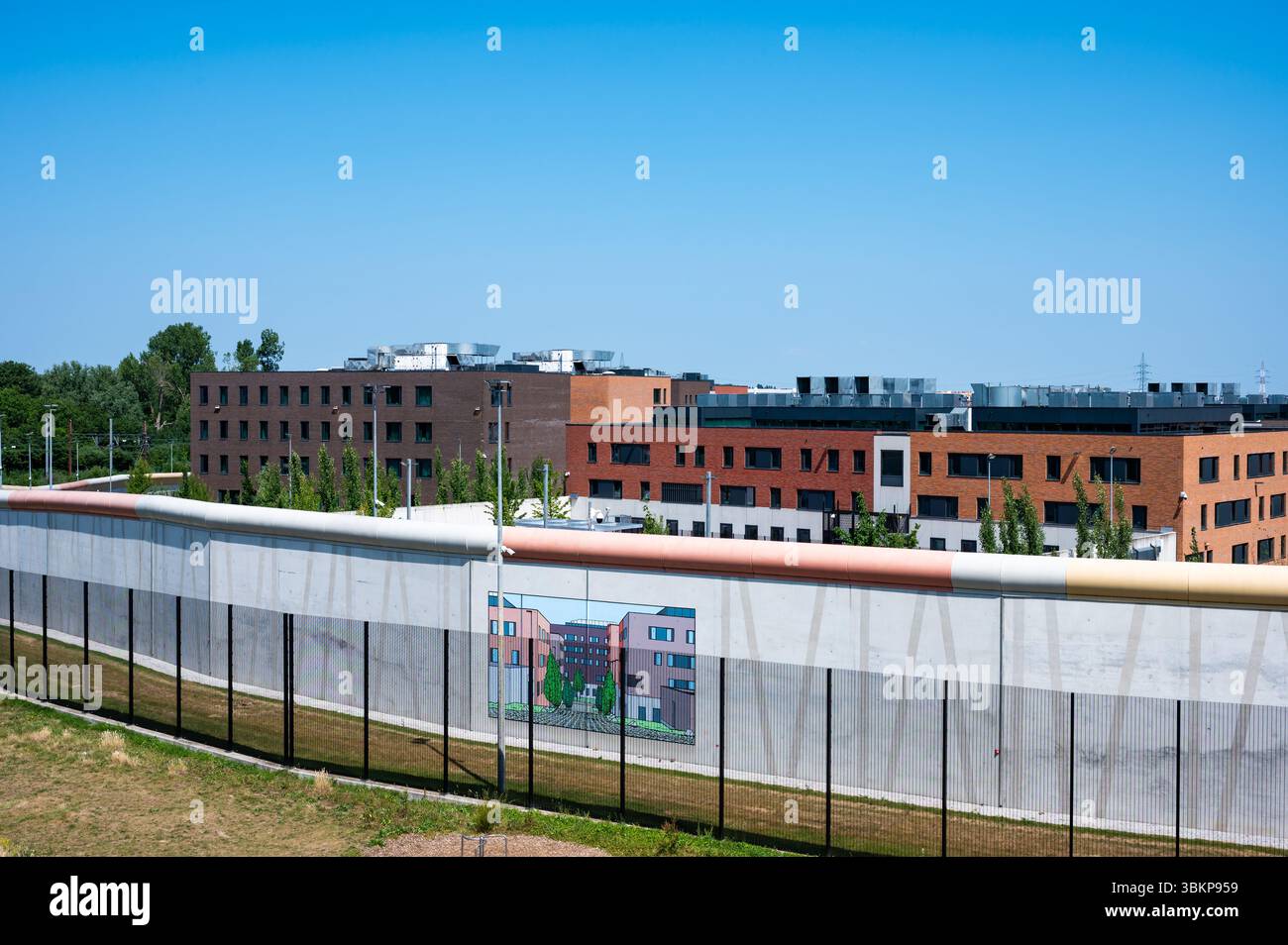 The Prison of Haren, a new penitentiary institution Haren, Brussels ...