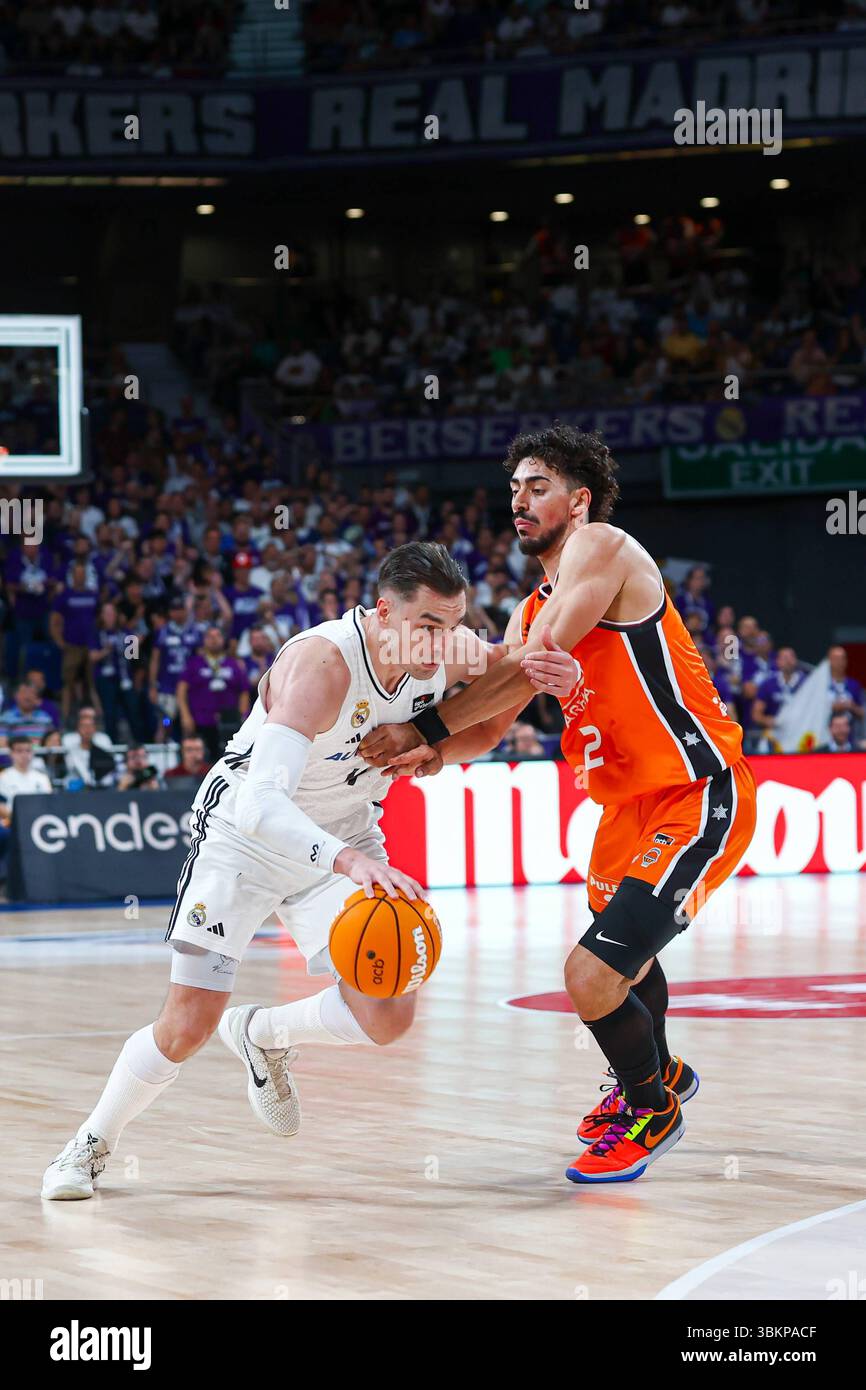 22th June 2025; Movistar Arena; Final; Game 2; PlayOff; Liga Endesa; ACB; Real Madrid vs ...