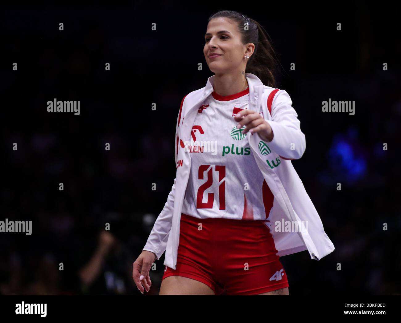 Belgrade, Serbia. 22nd Jun 2025. Alicja Grabka of Poland looks on ...