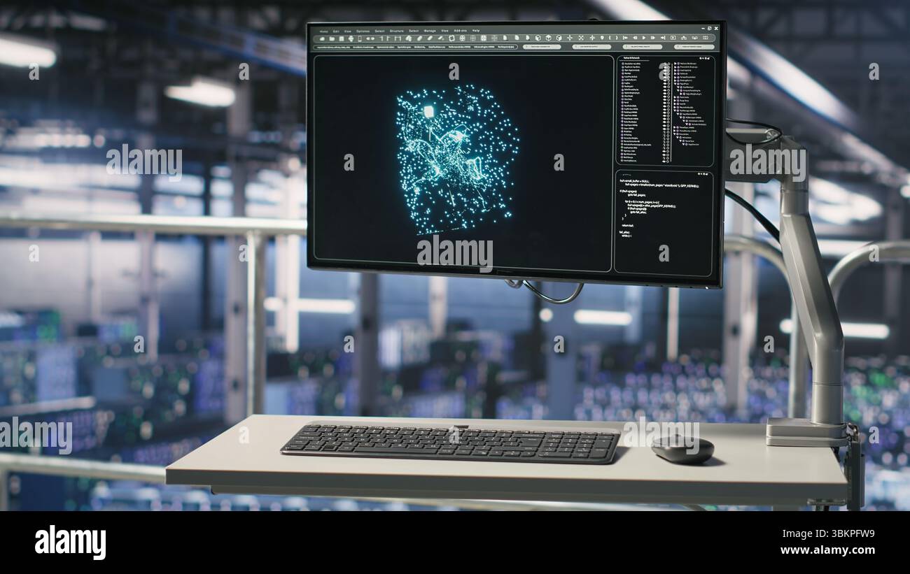 Monitors displaying status data center hi-res stock photography and images - Alamy