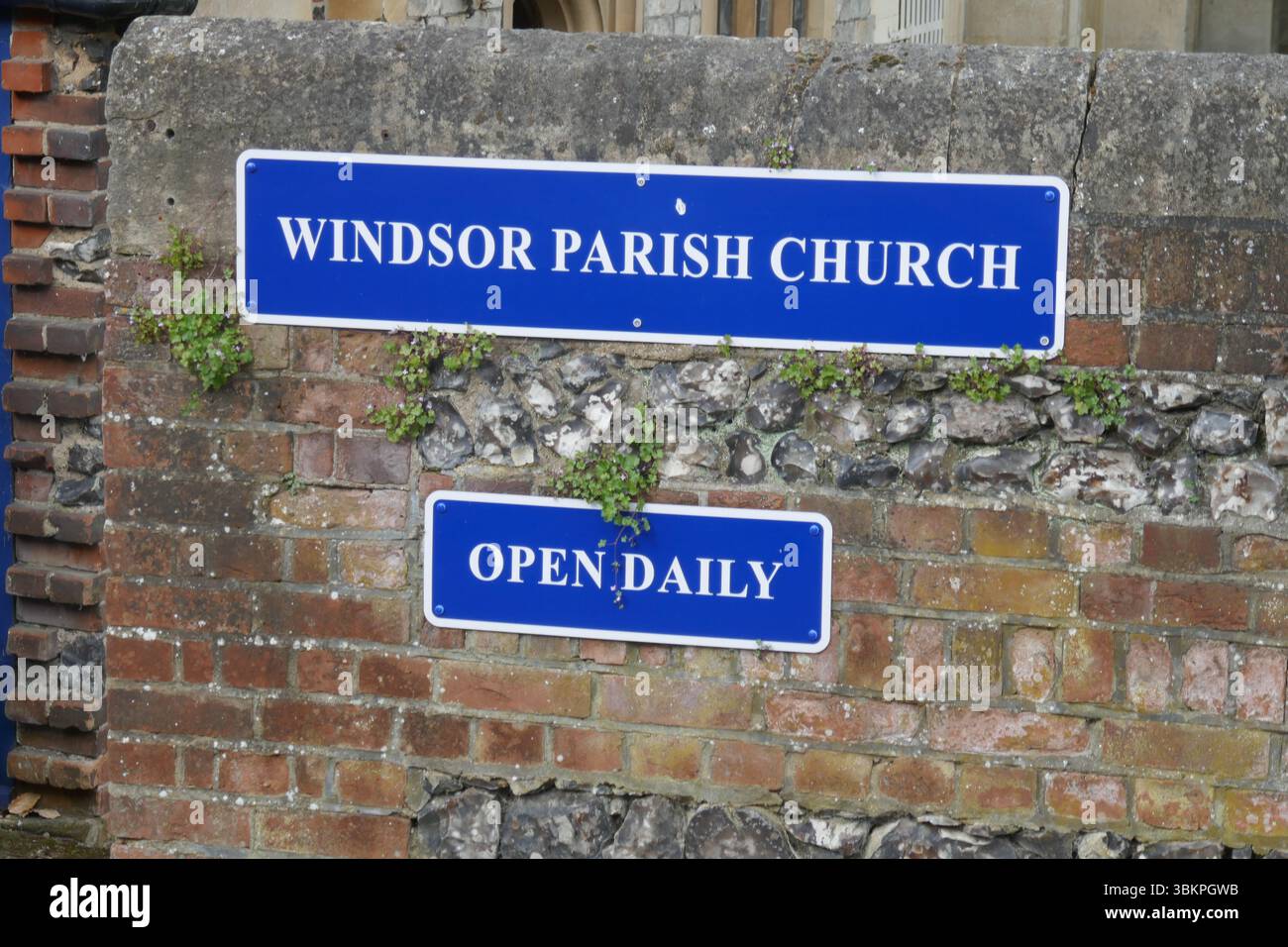 Windsor, England 28th May 2025 Windsor Parish Church at Windsor Castle ...