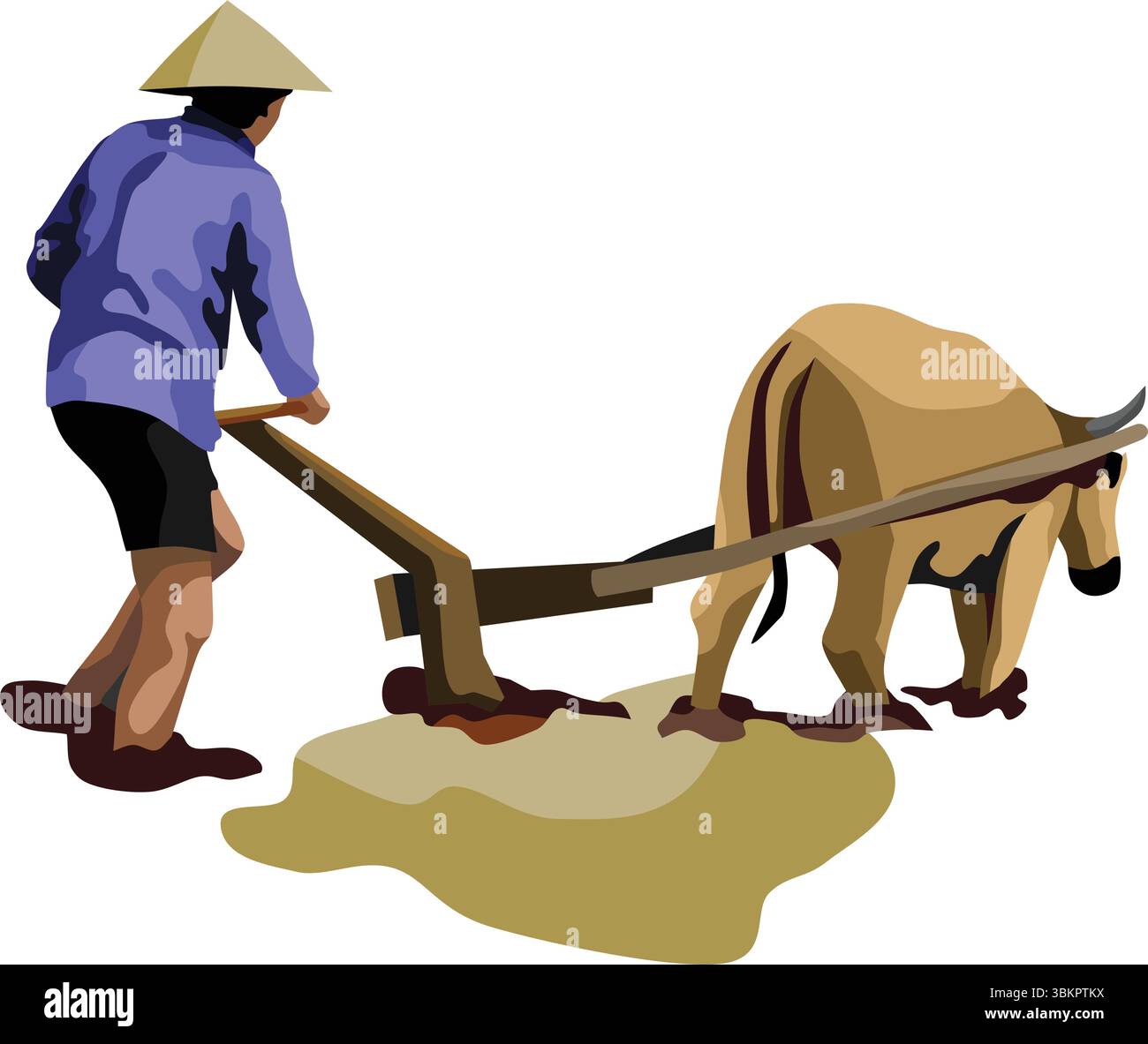 Hard working people Stock Vector Images - Alamy