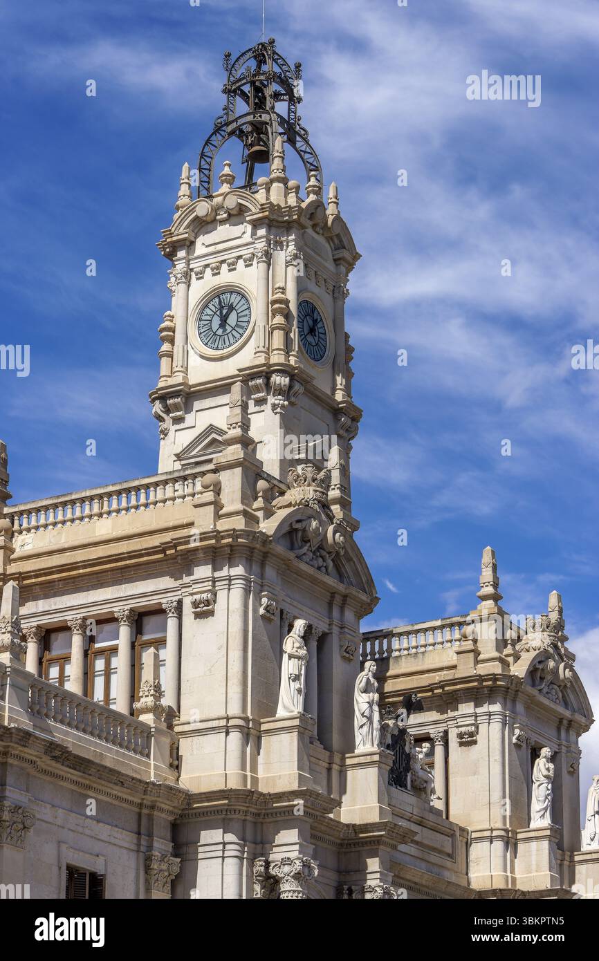 Clock tower bell ayuntamiento hi-res stock photography and images - Alamy