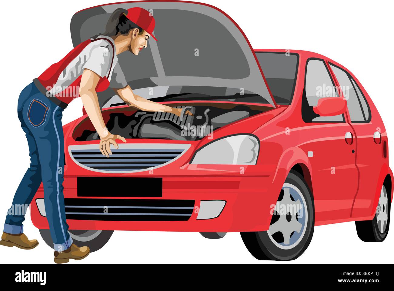 Mechanic performance Stock Vector Images - Alamy