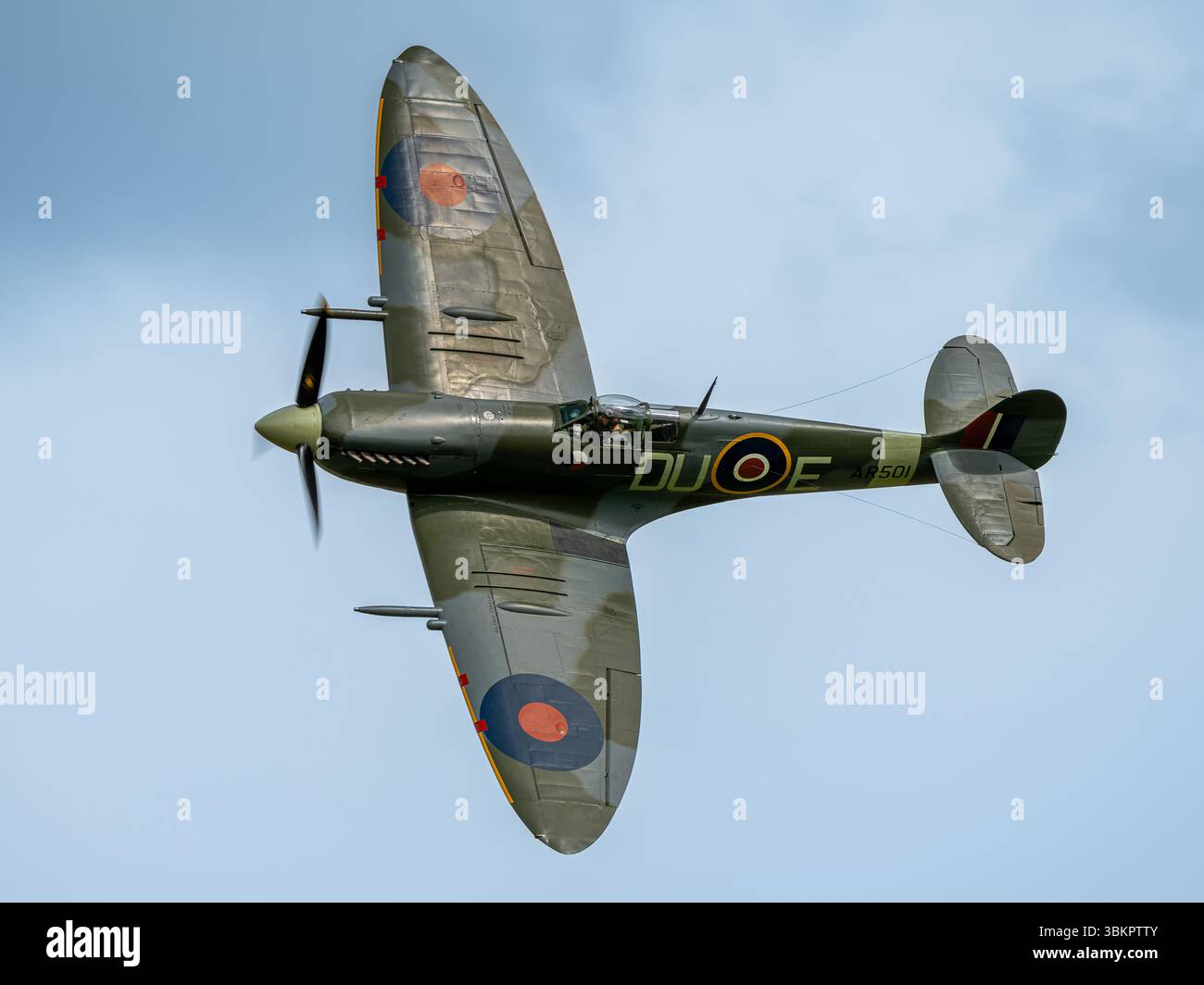 Supermarine Spitfire Mk.Vc Stock Photo - Alamy