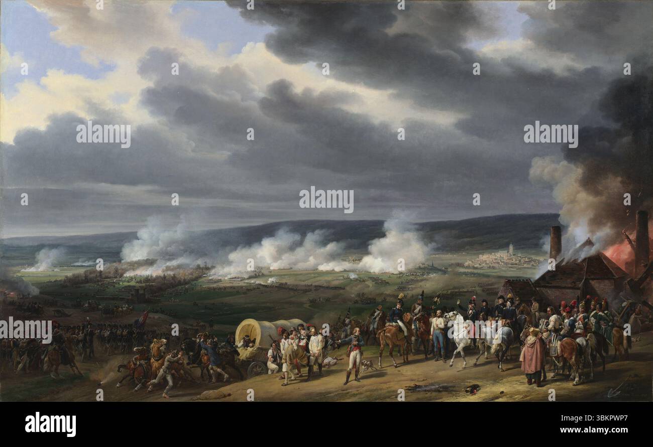 The Battle of Jemapes is an 1821 history painting by the French artist ...