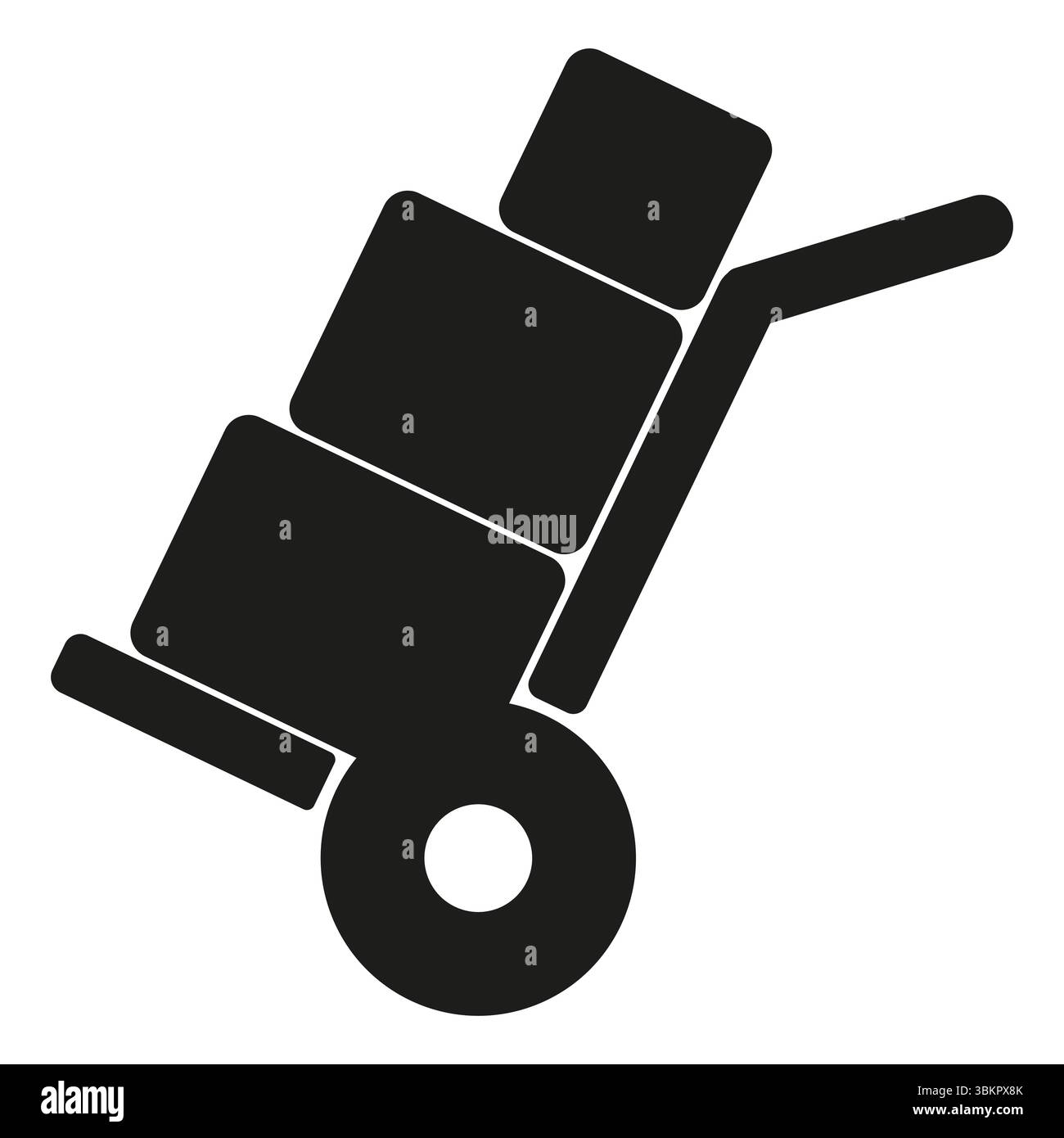 Material handling trolley hi-res stock photography and images - Alamy